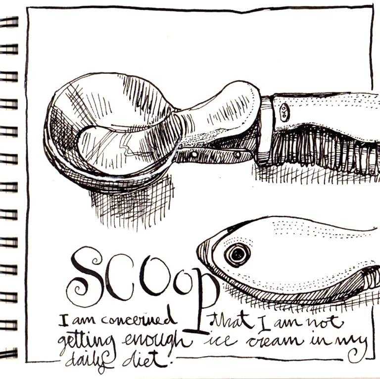 EDM #16: Draw a favorite tool – Danny Gregory