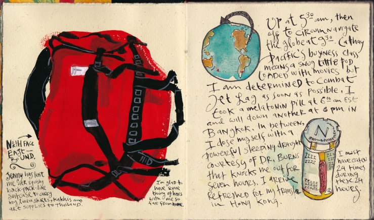 My Bangkok Travel Journal – Danny Gregory