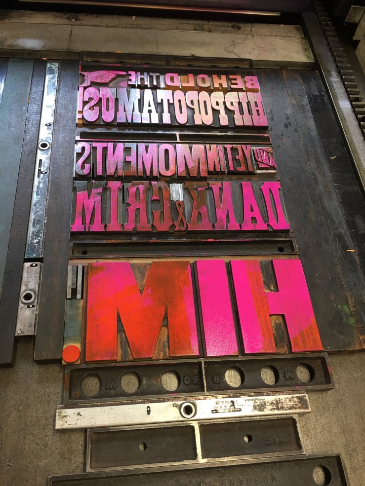 Letter-pressed. – Danny Gregory